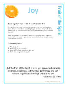 Fruit of the Spirit GOODNESS : Family Devotion - PastorRonBrooks